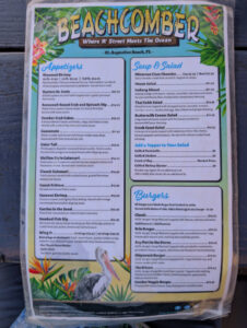 Beachcomber Restaurant - Beachfront Dining in St Augustine Beach