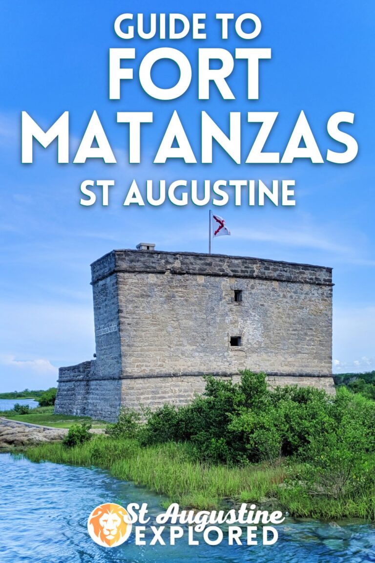 Fort Matanzas National Monument - Overlooked St Augustine