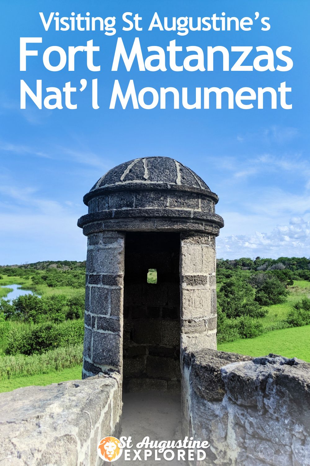 Fort Matanzas National Monument - Overlooked St Augustine