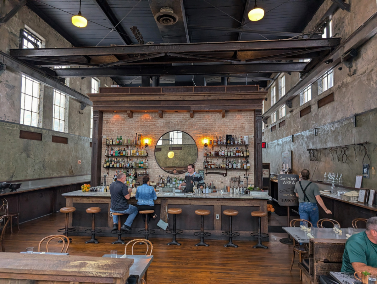 Ice Plant Bar and Scratch Kitchen at the St Augustine Distillery